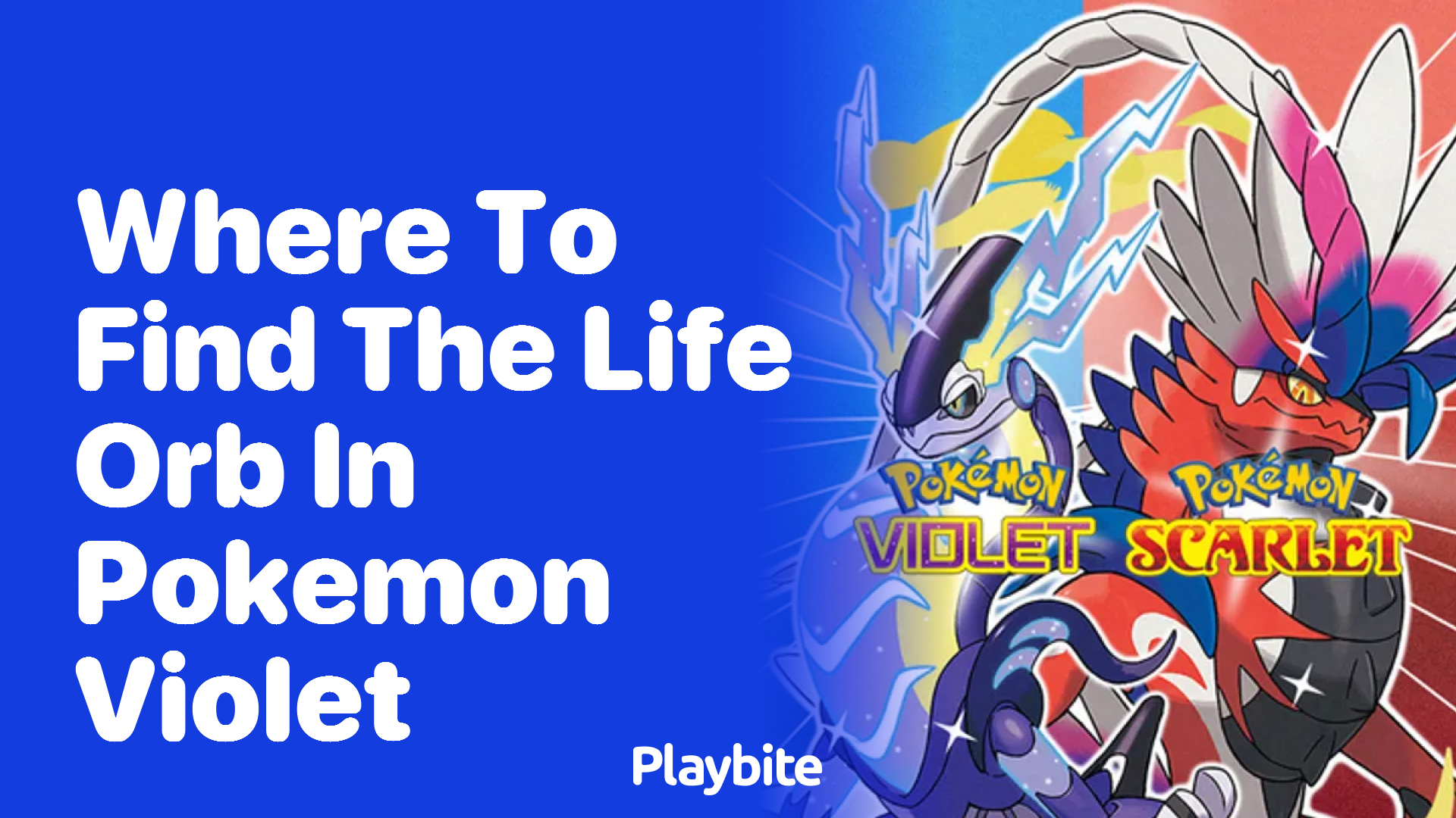 Where to Find the Life Orb in Pokemon Violet - Playbite