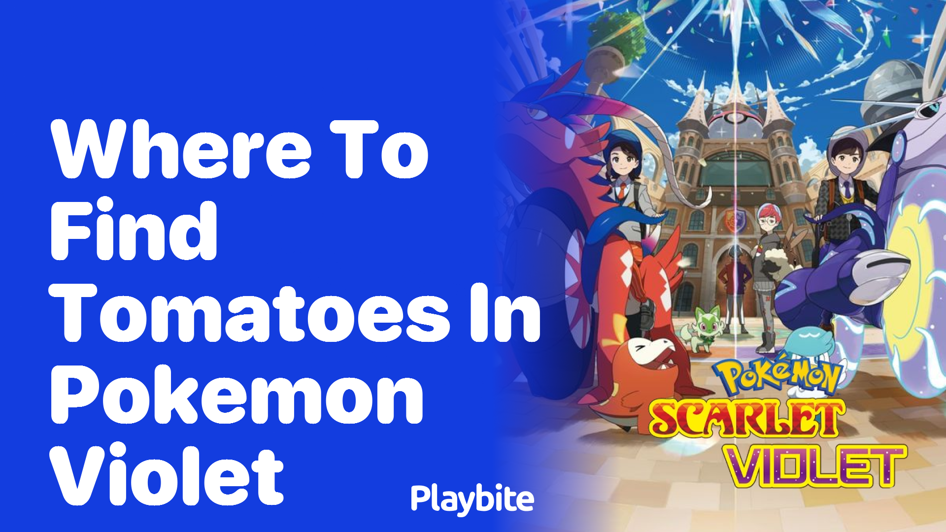 Where to Find Tomatoes in Pokemon Violet - Playbite