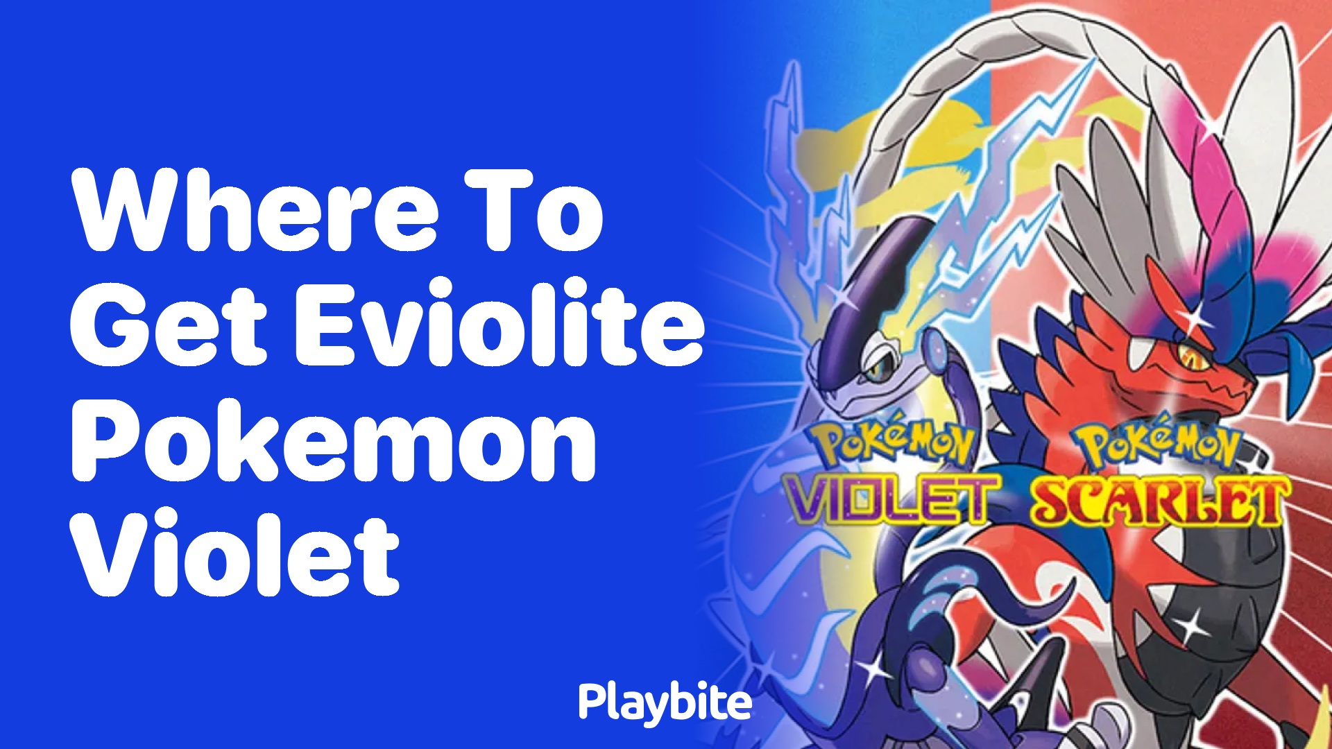 Where to get Eviolite in Pokemon Violet - Playbite