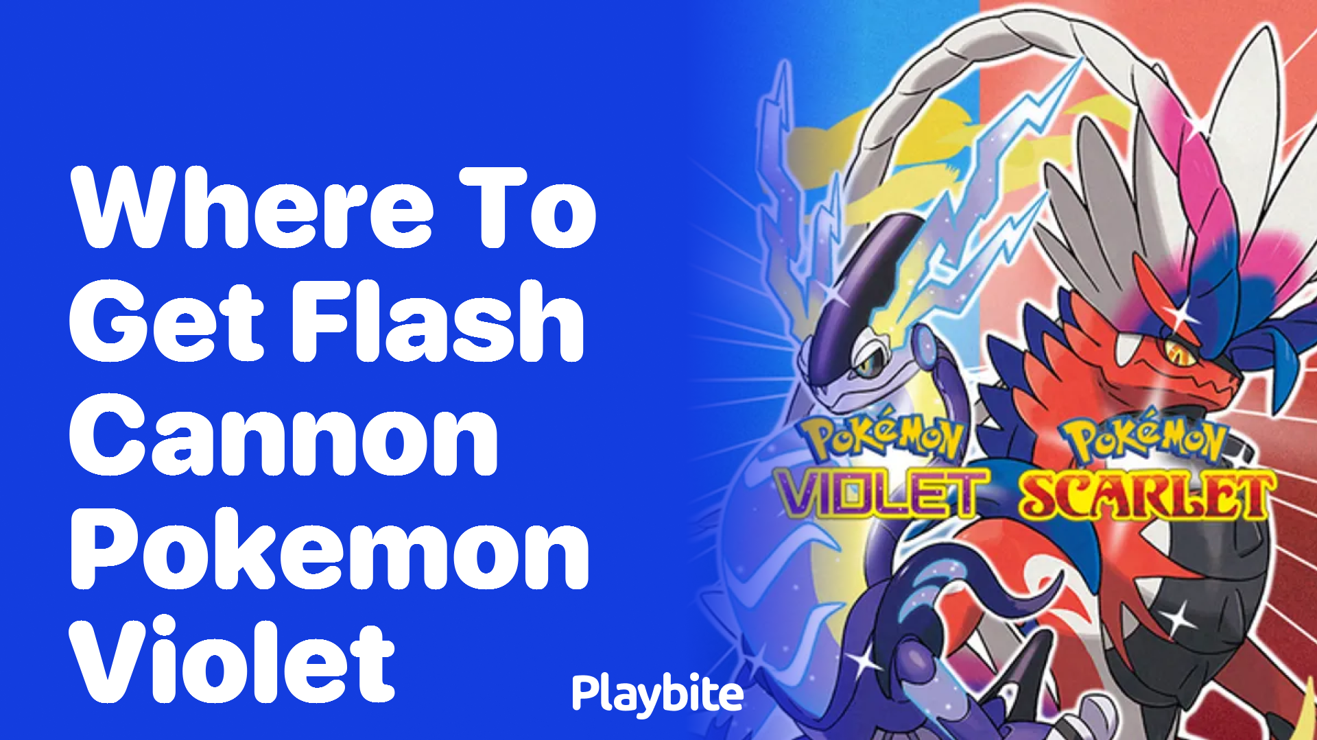 Where to Get Flash Cannon in Pokemon Violet - Playbite