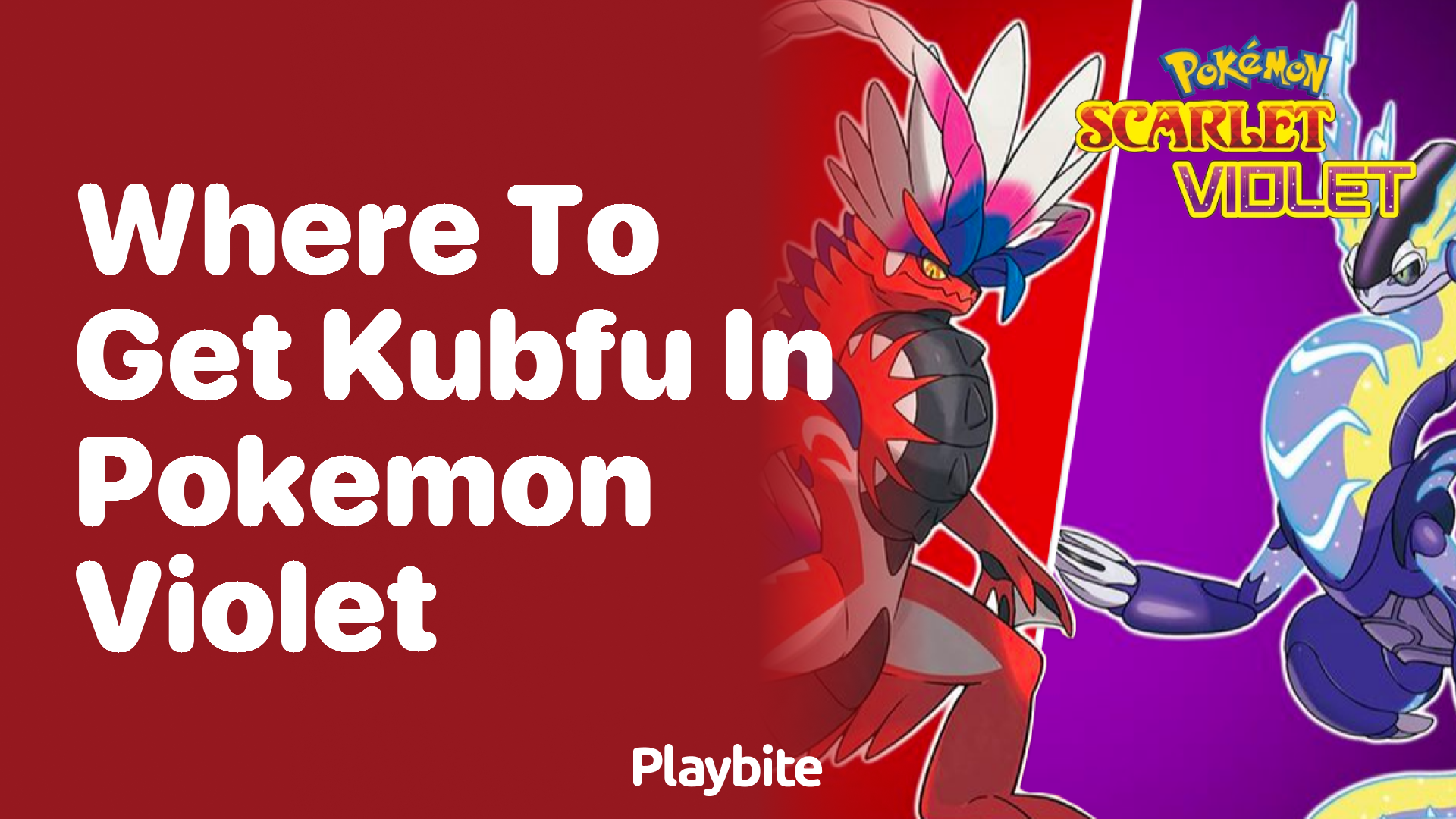 Where to Get Kubfu in Pokemon Violet - Playbite