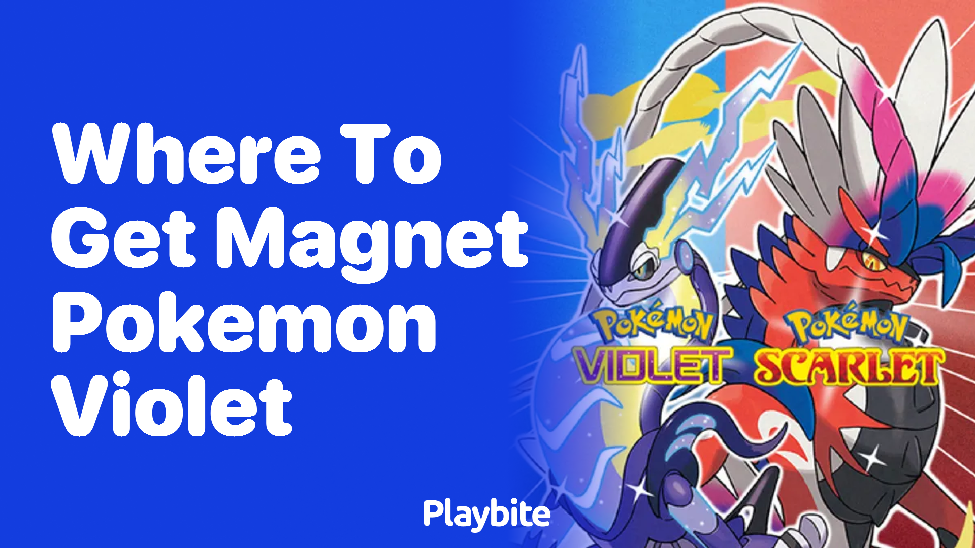 Where to Get Magnet in Pokemon Violet - Playbite