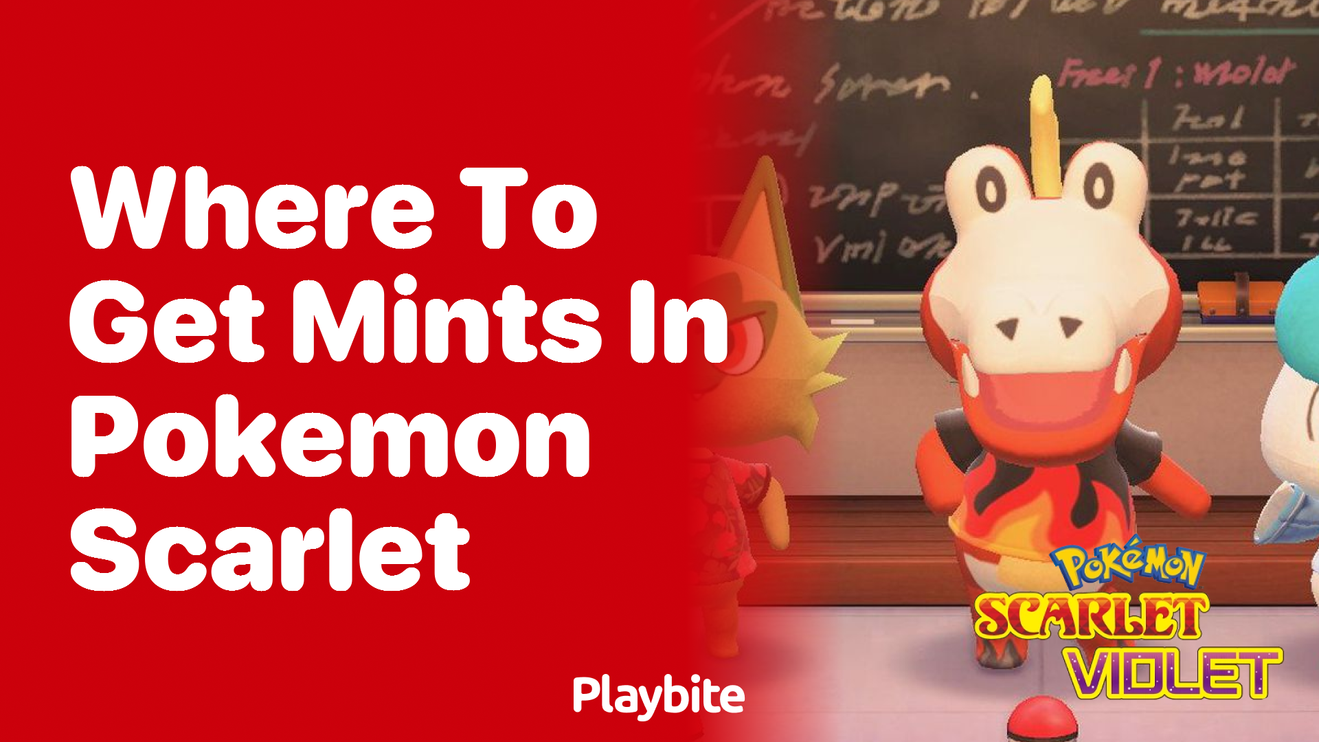 Where to Get Mints in Pokemon Scarlet - Playbite