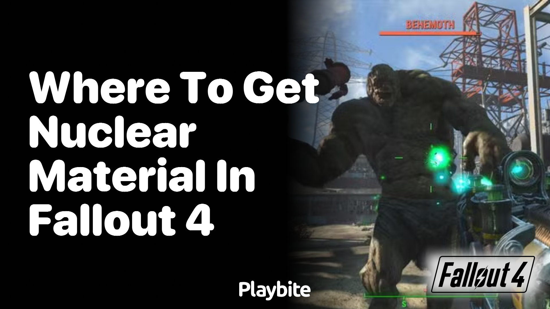 Where to Get Nuclear Material in Fallout 4 - Playbite