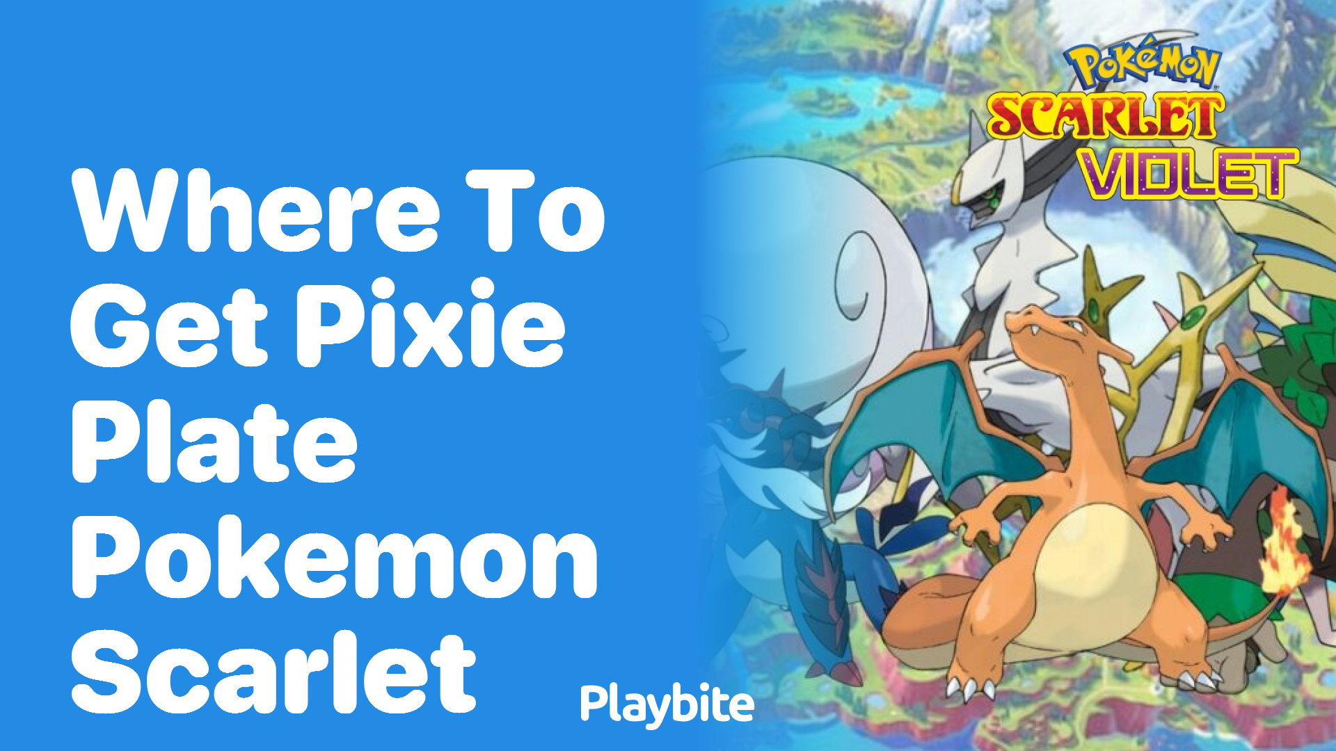 Where to Get the Pixie Plate in Pokemon Scarlet - Playbite