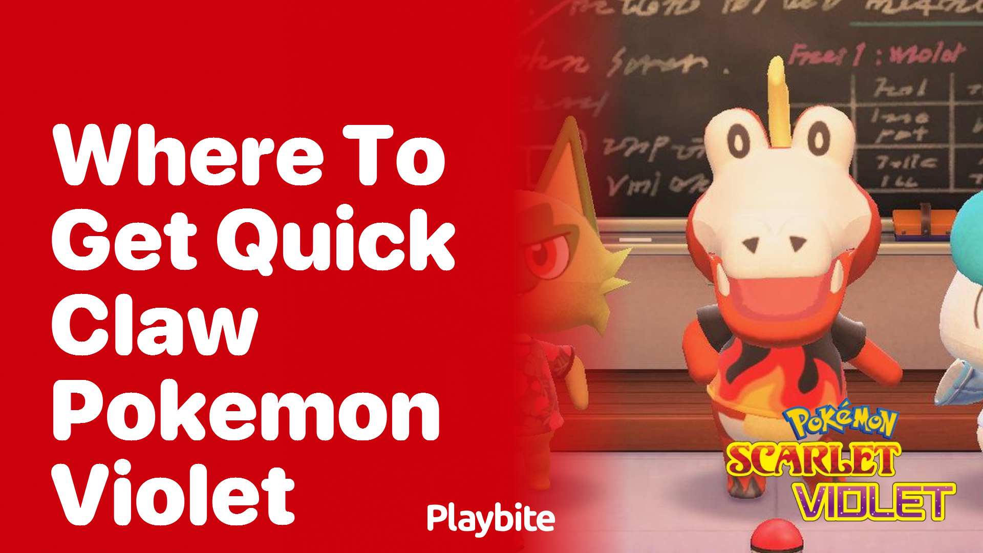 Where to Get Quick Claw in Pokemon Violet - Playbite