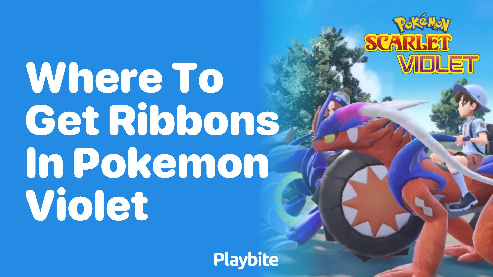 Where to Get Ribbons in Pokemon Violet - Playbite