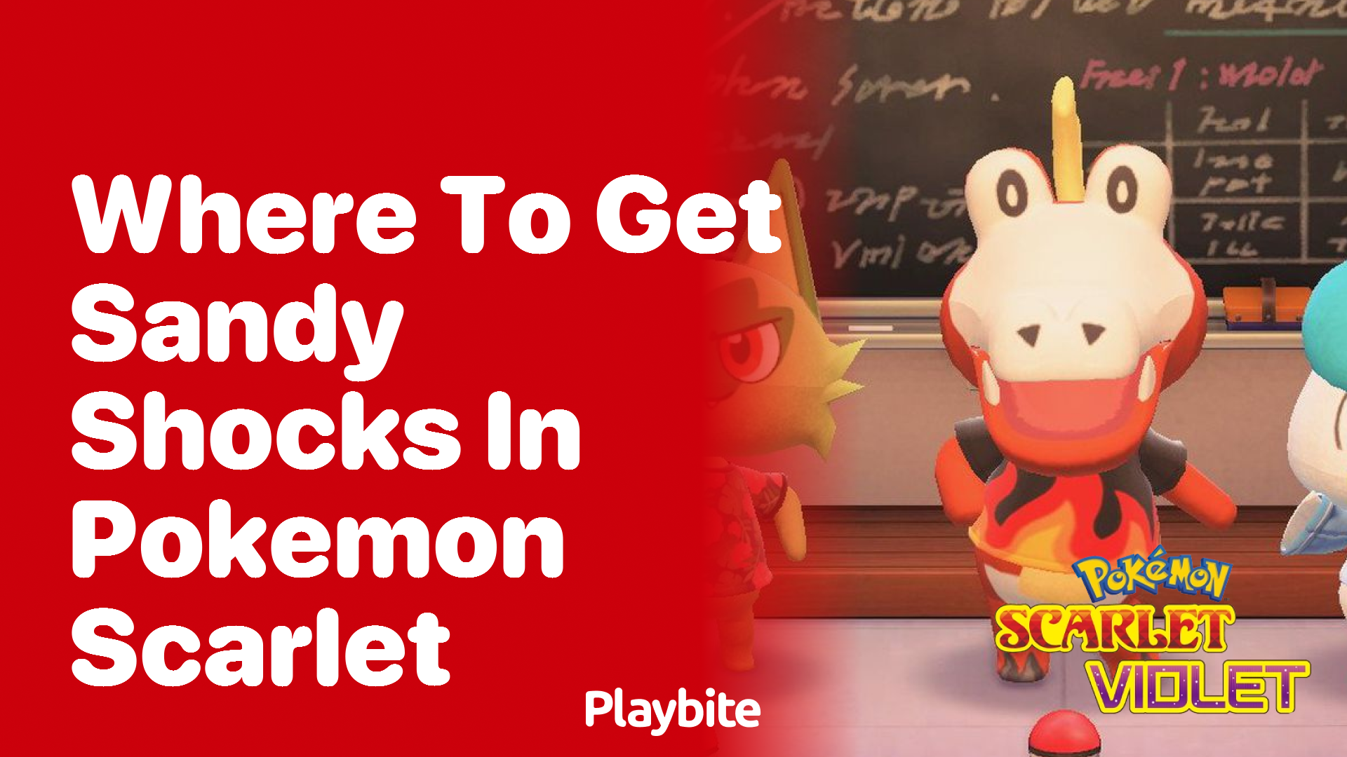 Where to get Sandy Shocks in Pokémon Scarlet - Playbite