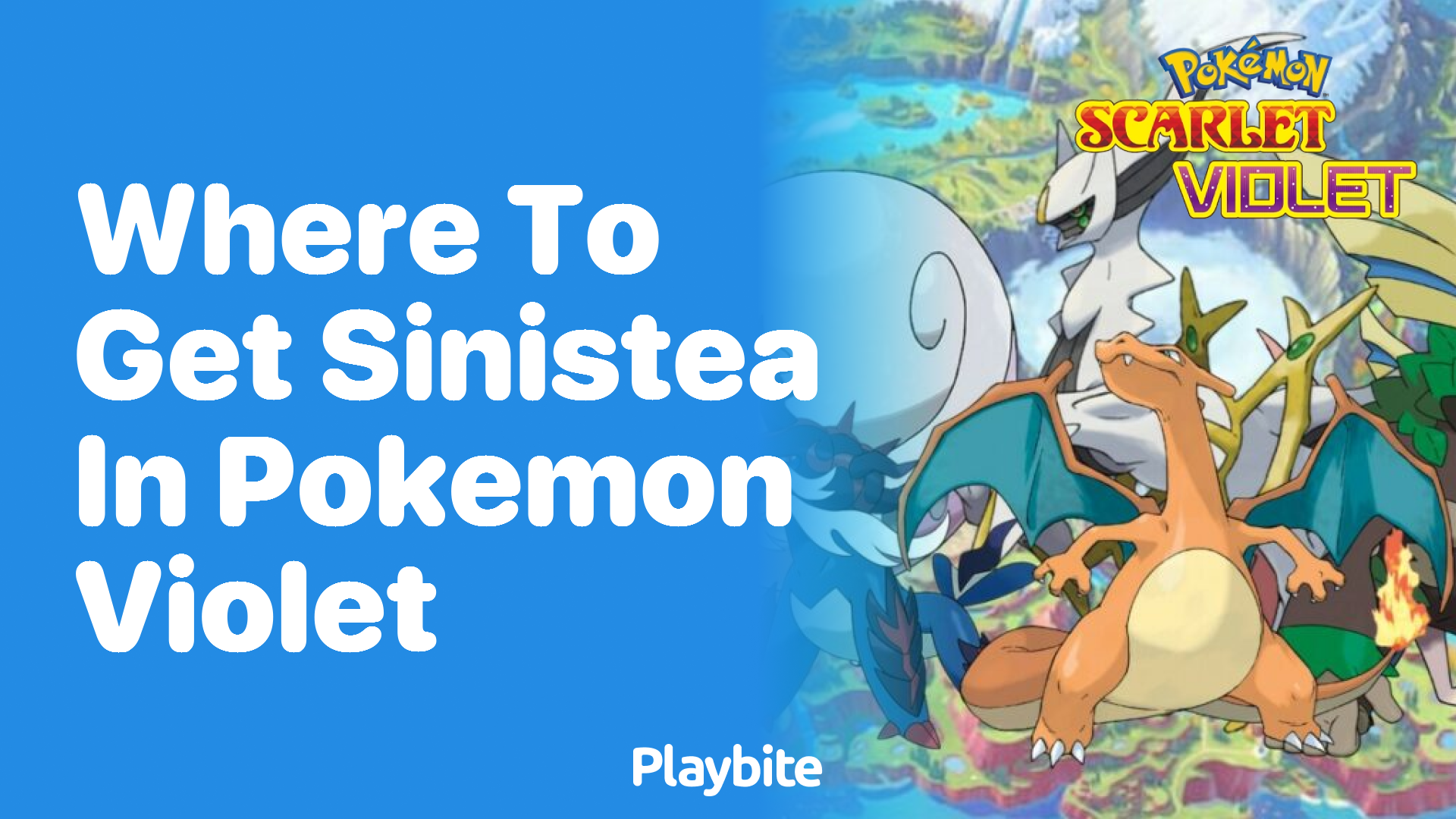 Where to get Sinistea in Pokemon Violet - Playbite