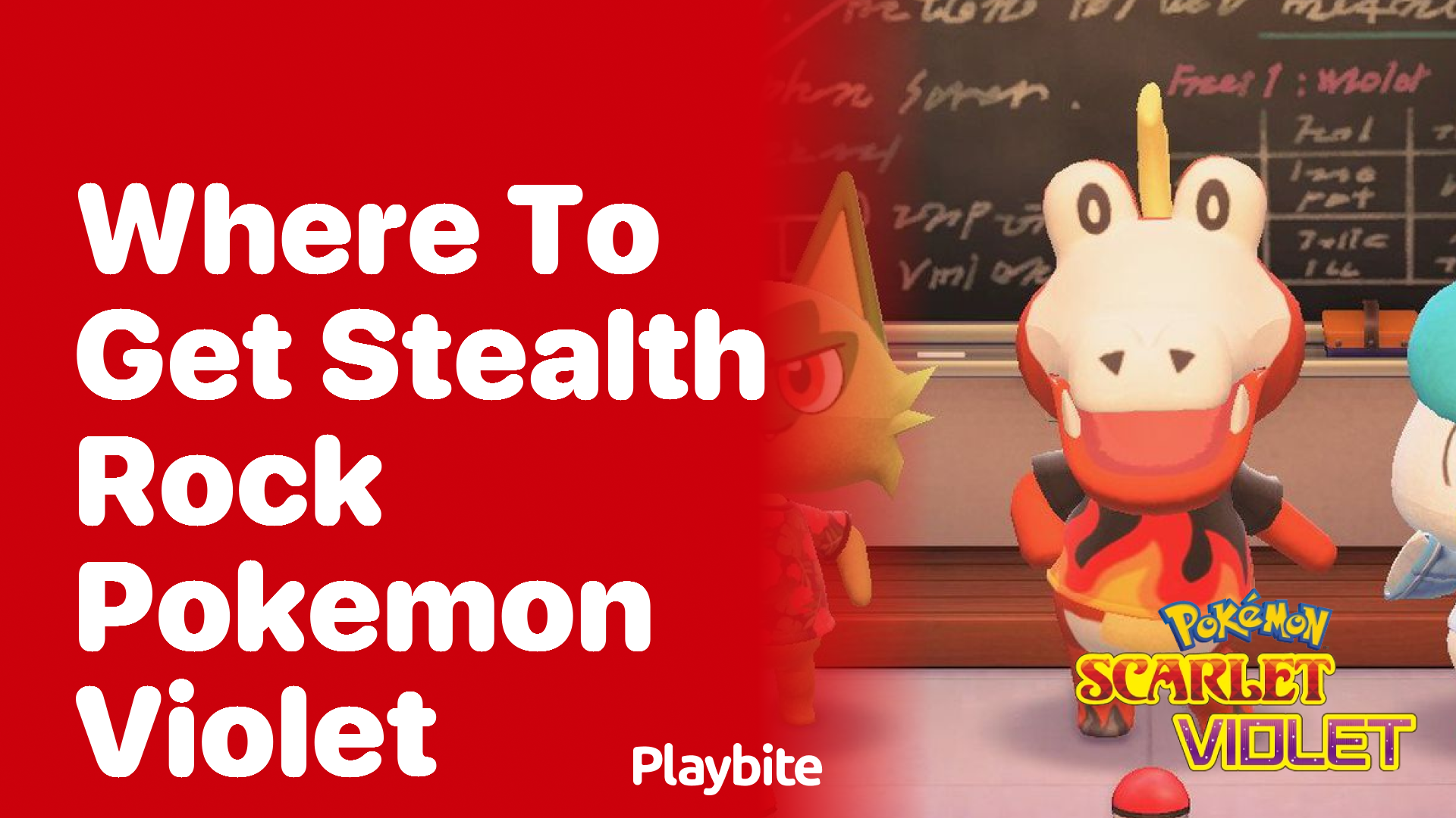 Where to get Stealth Rock in Pokemon Violet - Playbite