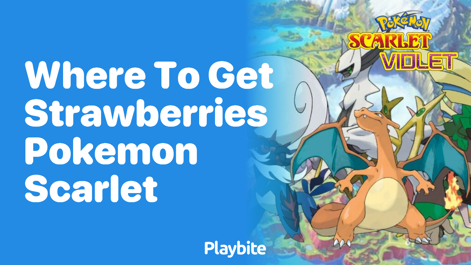Where to Get Strawberries in Pokemon Scarlet - Playbite