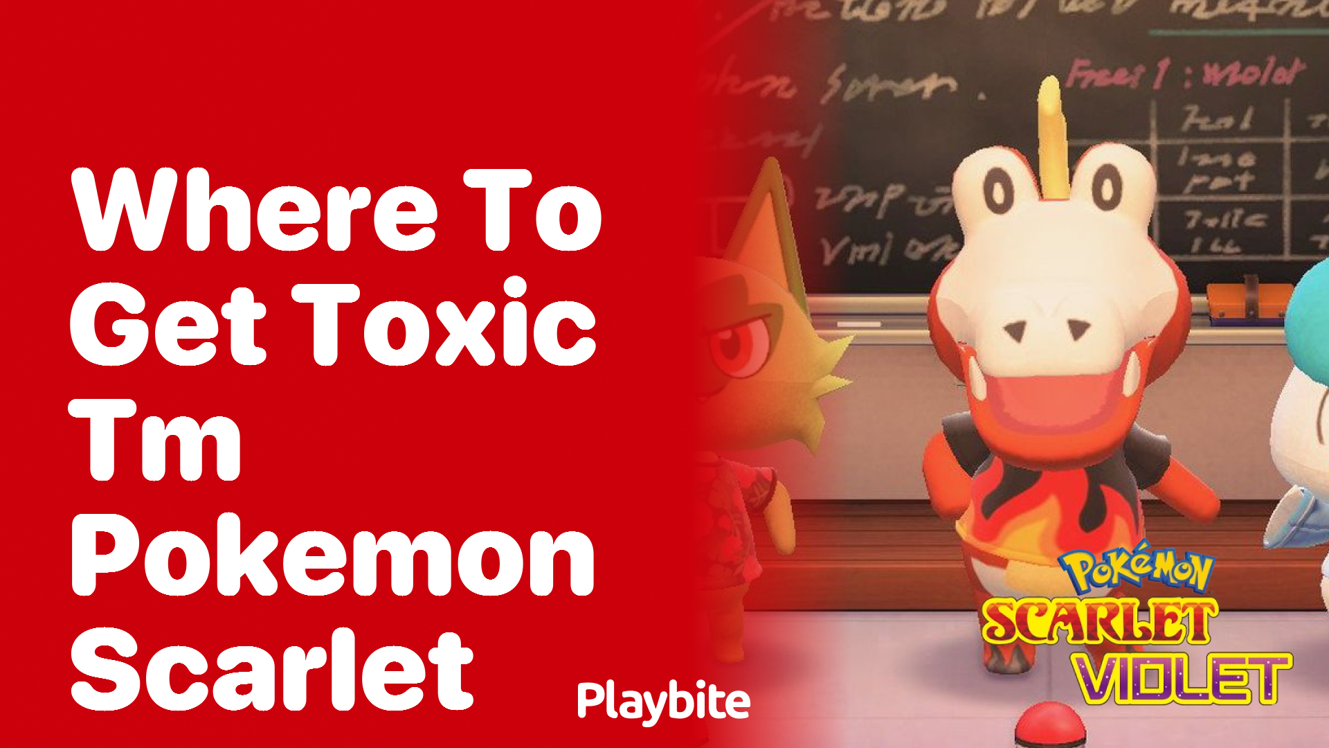 Where to Get the Toxic TM in Pokemon Scarlet - Playbite