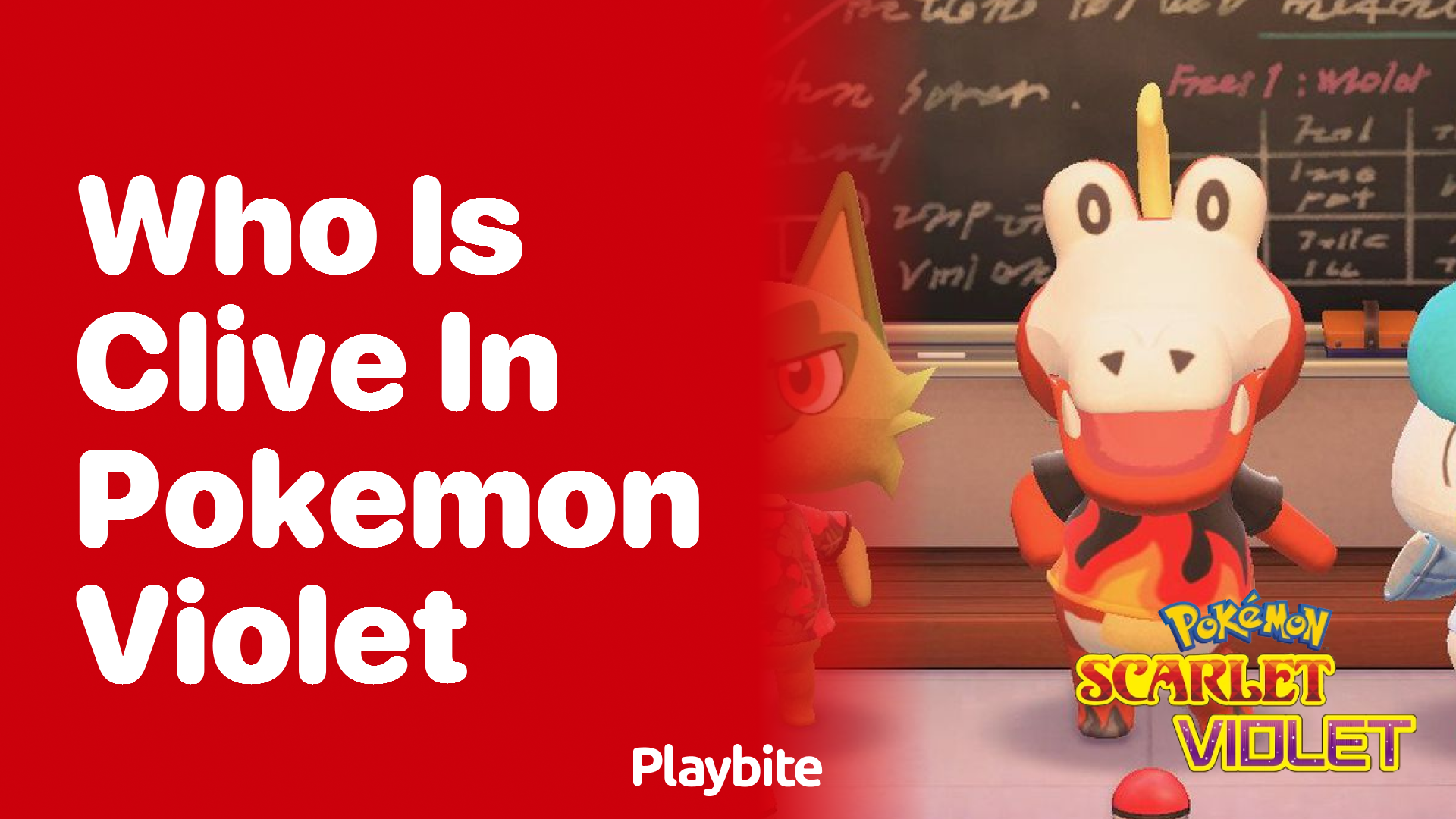 Who is Clive in Pokémon Violet? - Playbite