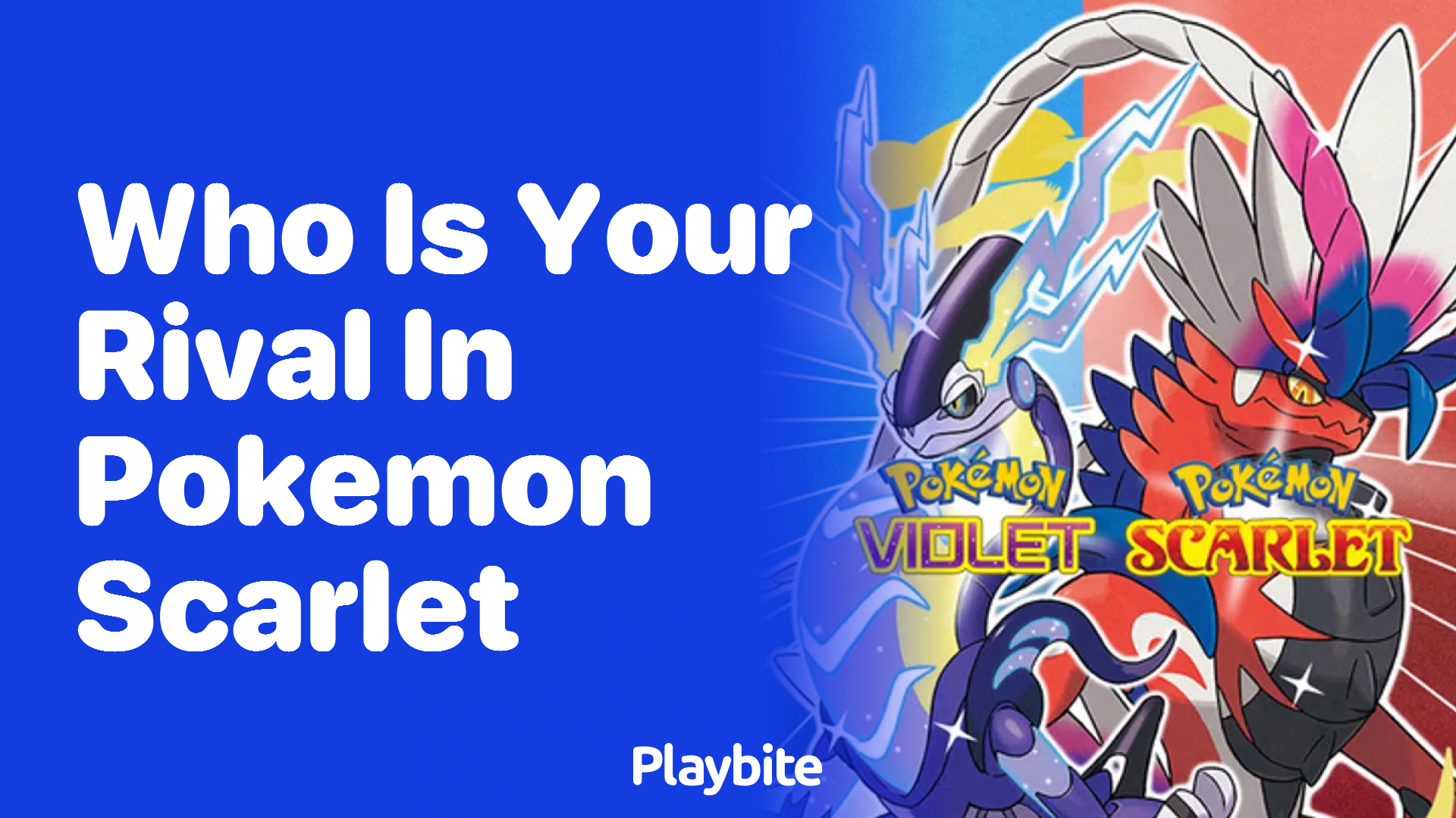 Who is Your Rival in Pokemon Scarlet? - Playbite