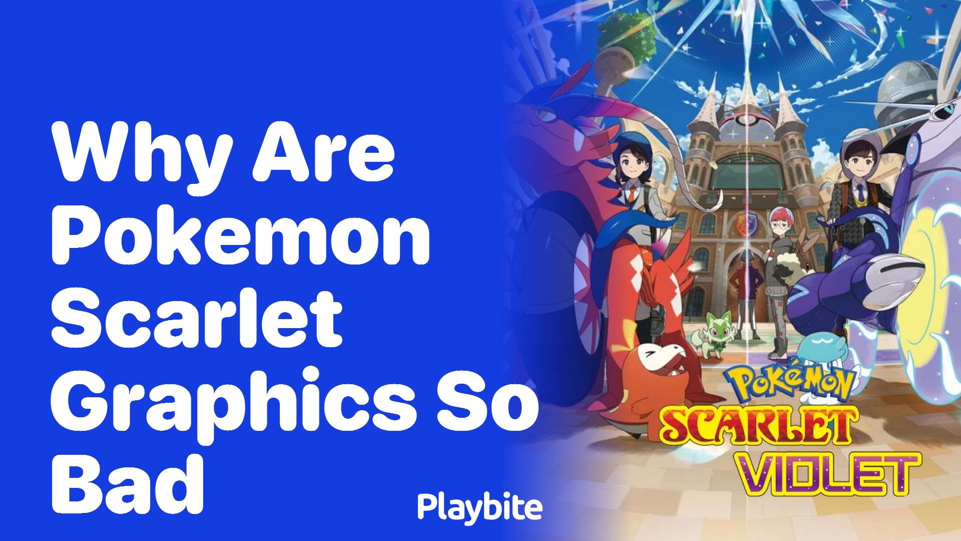 Why are Pokemon Scarlet graphics considered not up to par? - Playbite