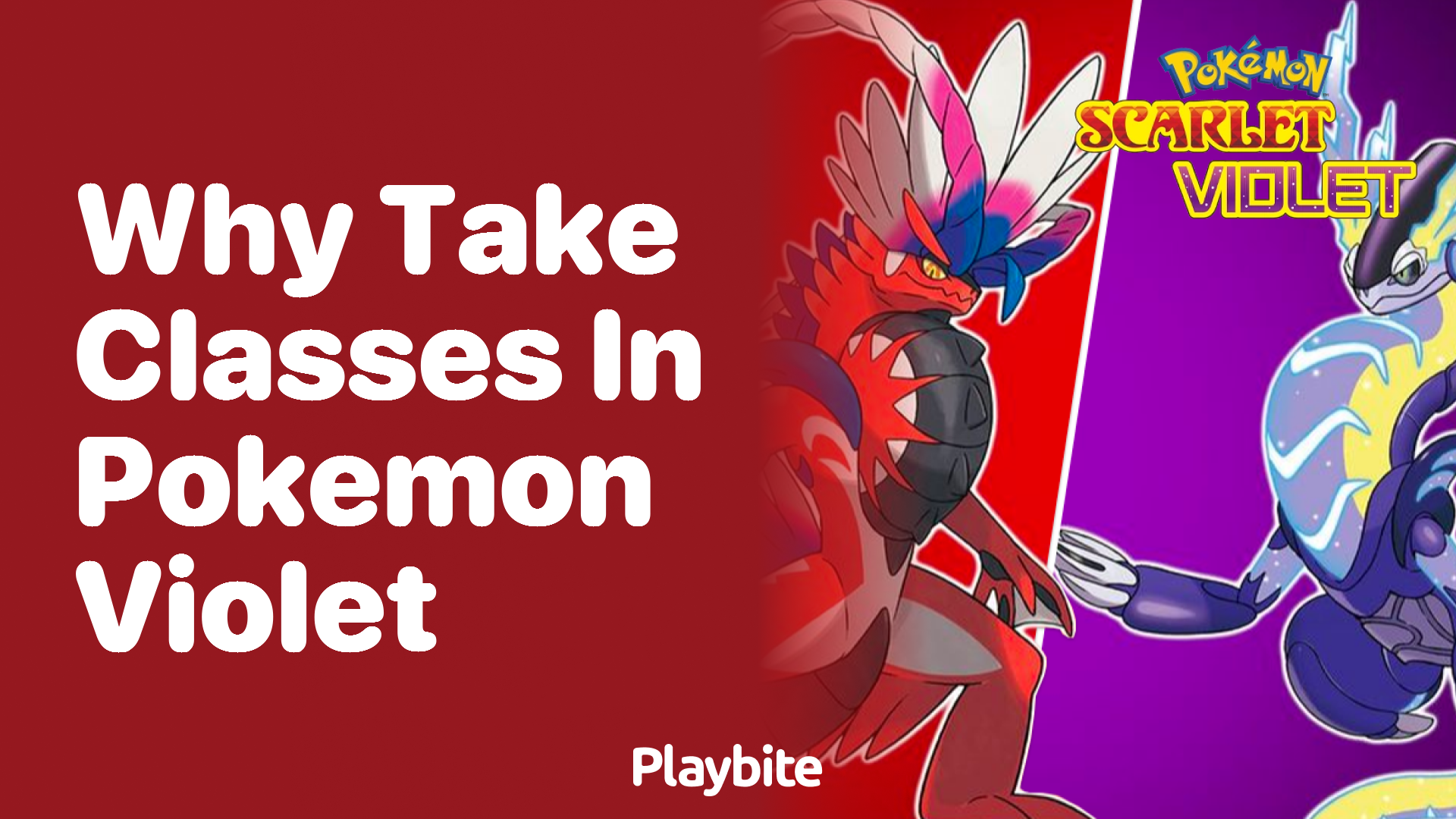 Why take classes in Pokémon Violet? - Playbite