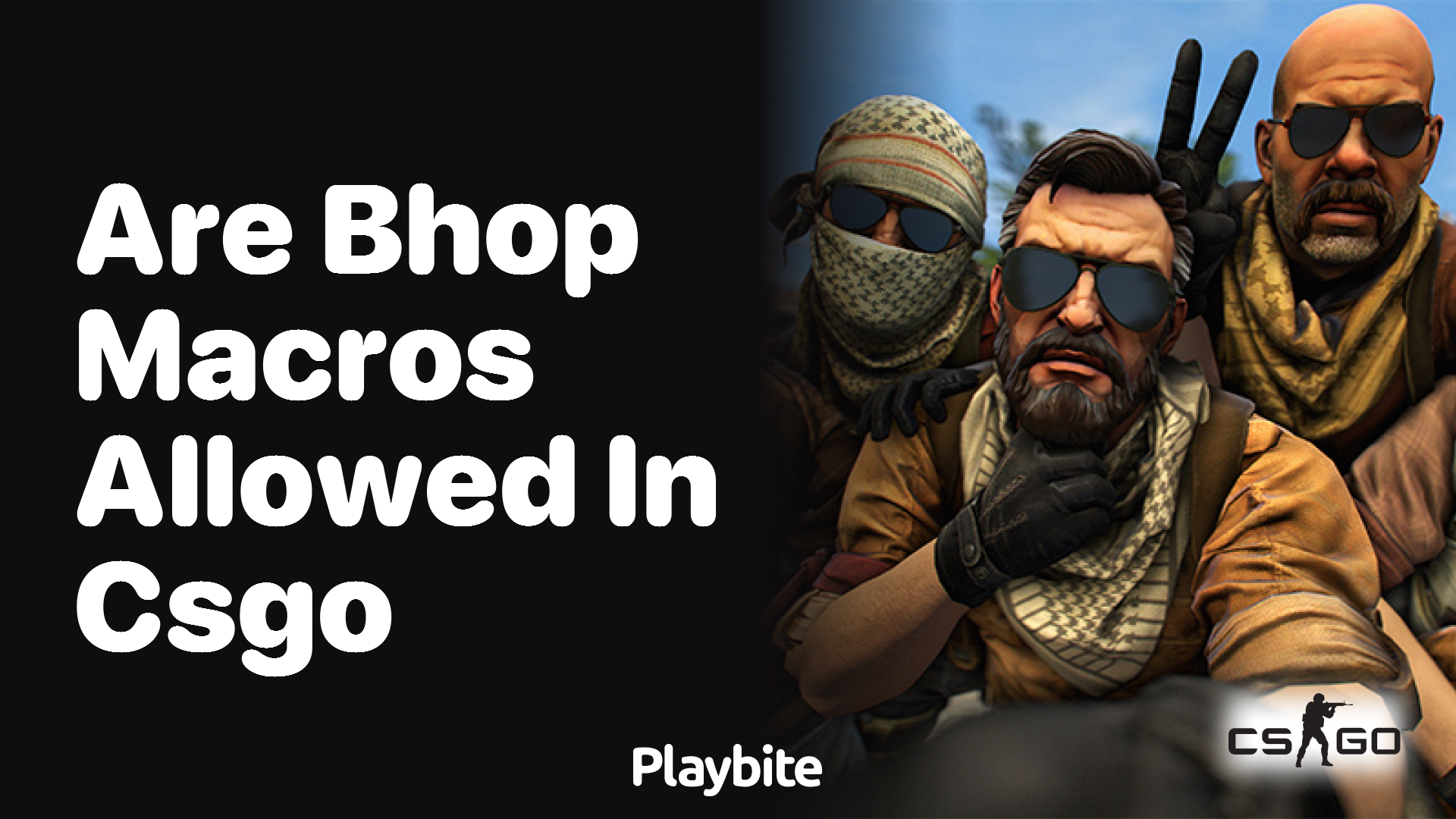 Are Bhop Macros Allowed in CS:GO? - Playbite