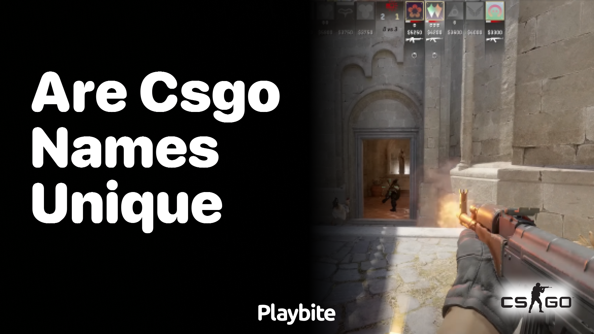 Are CS:GO names unique? - Playbite