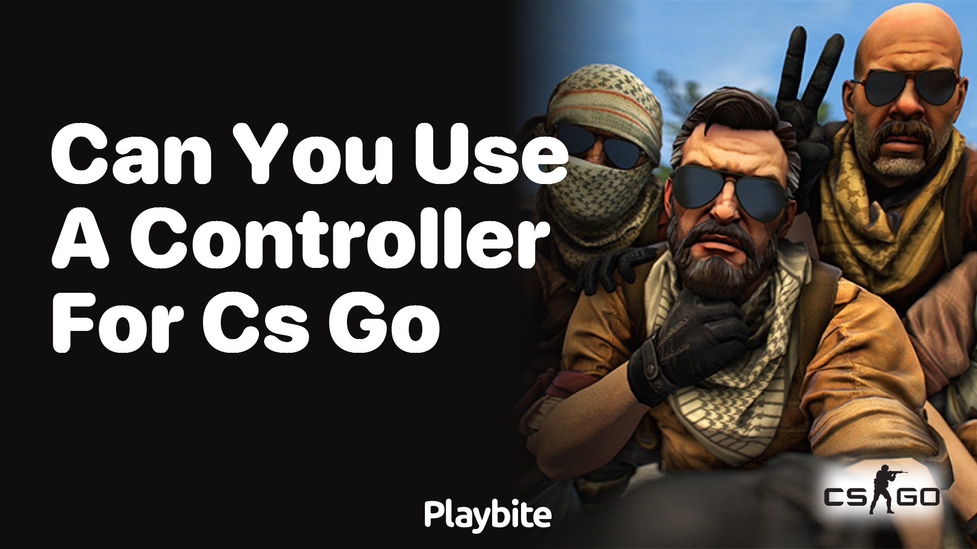 Can you use a controller for CS:GO? - Playbite