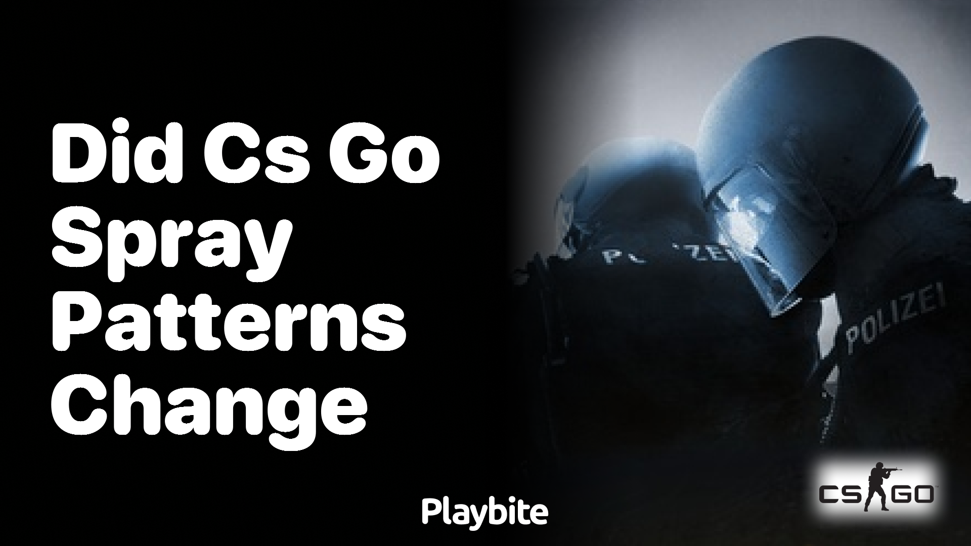 Did CS:GO spray patterns change? - Playbite