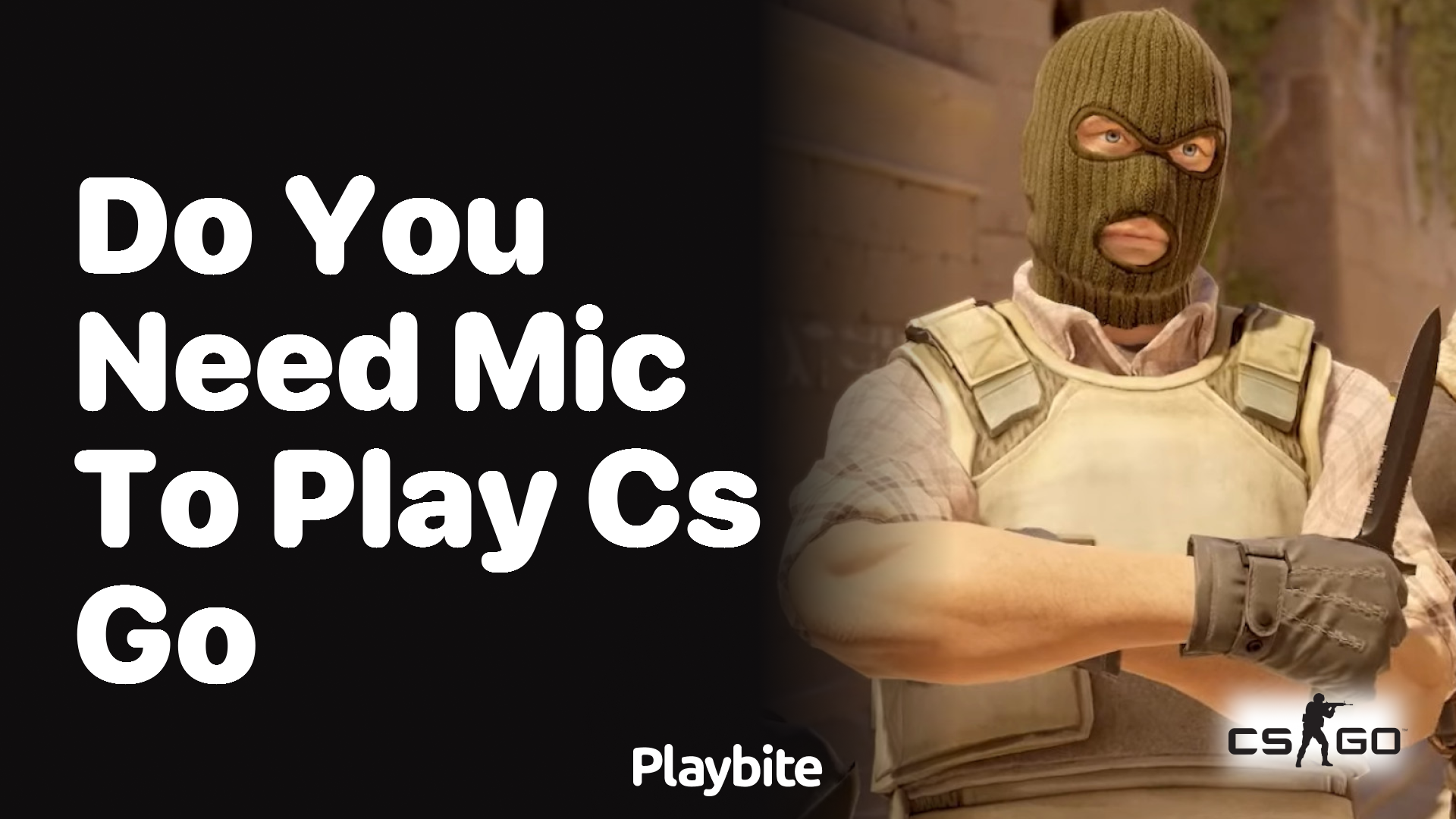 Do you need a mic to play CS:GO? - Playbite