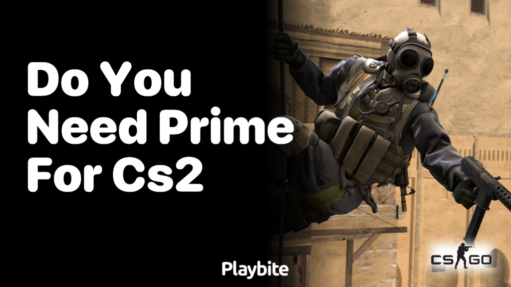 Do you need Prime for CS2? - Playbite