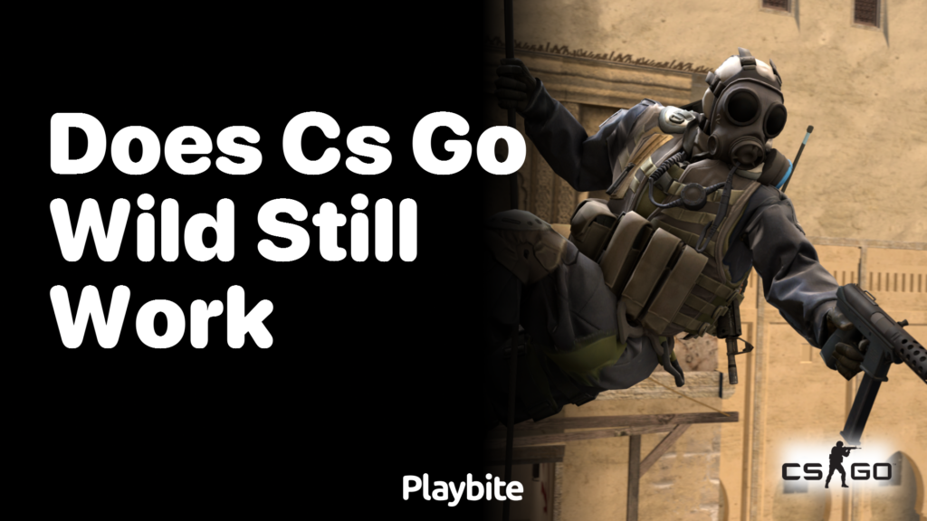 Does CS:GO Wild still work? - Playbite