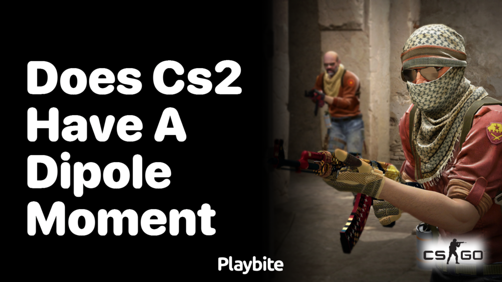 Does CS2 have a dipole moment? - Playbite