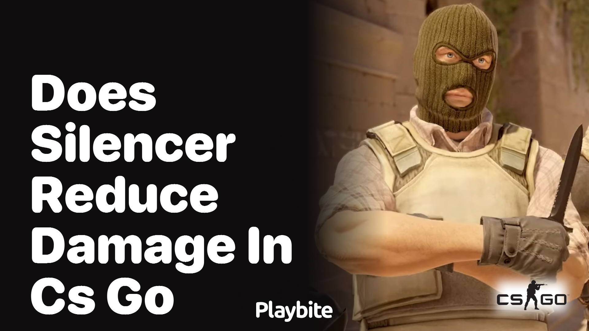 Does a silencer reduce damage in CS:GO? - Playbite