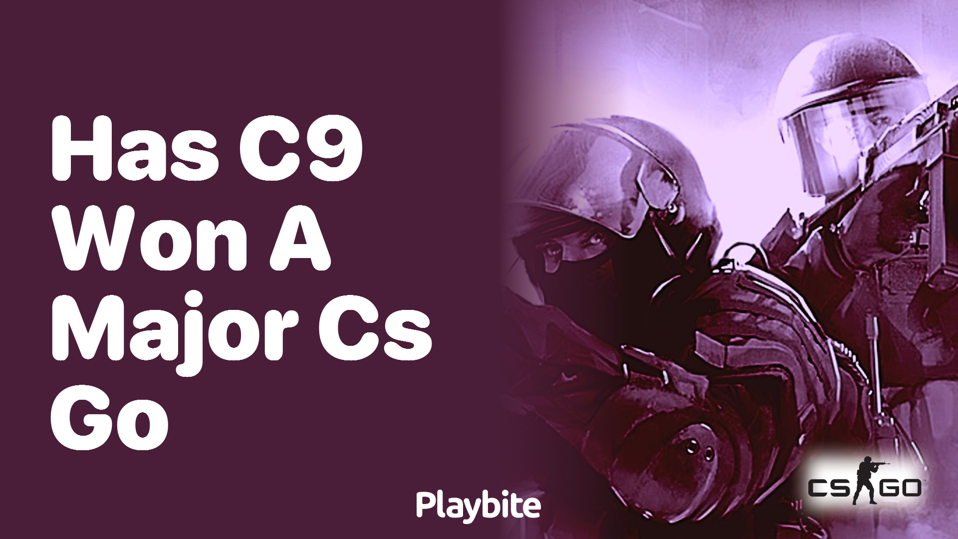 Has C9 won a Major CS:GO tournament? - Playbite