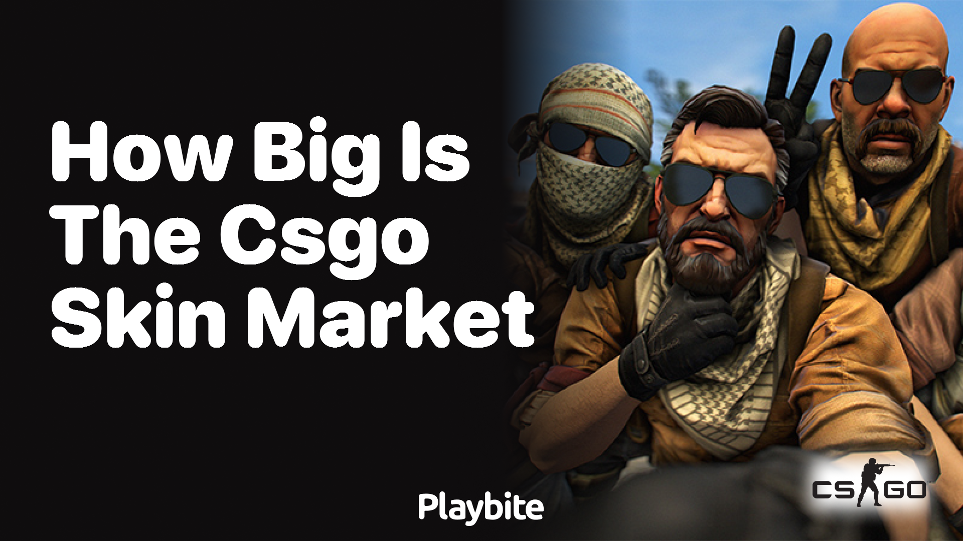 How big is the CS:GO skin market? - Playbite