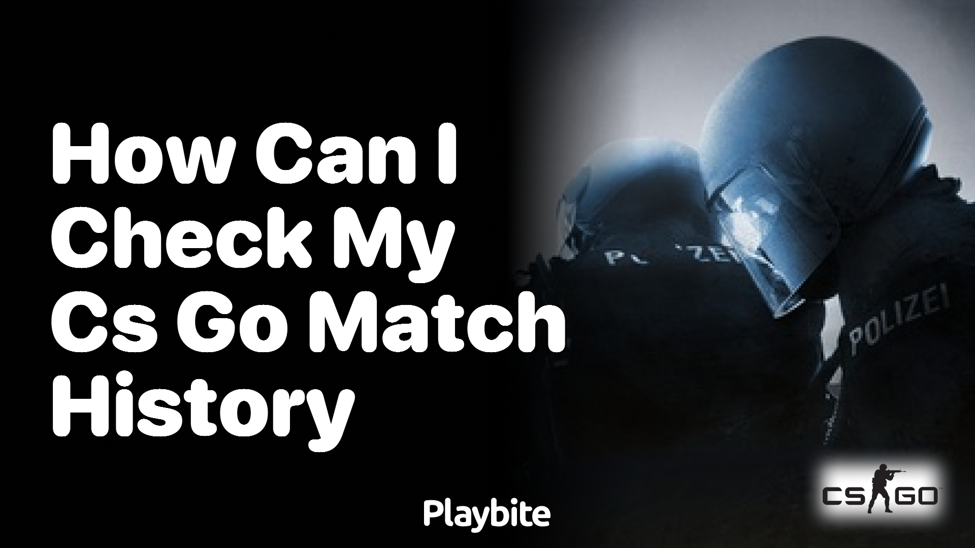How can I check my CS:GO match history? - Playbite