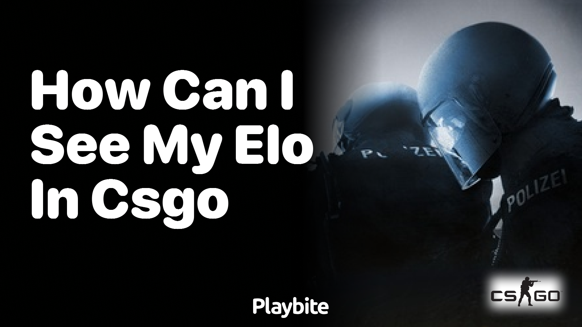 How can I see my ELO in CS:GO? - Playbite