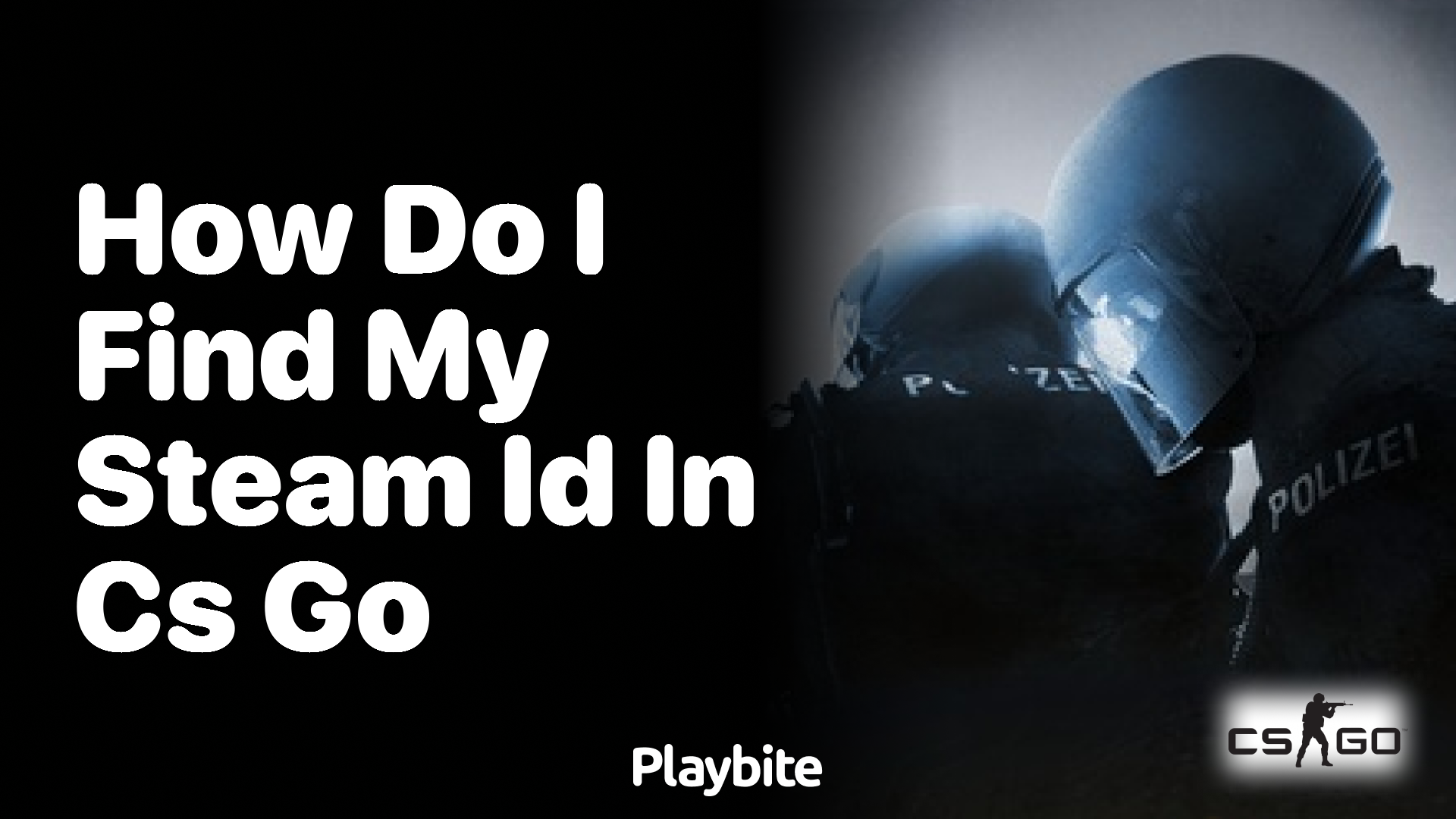 How do I find my Steam ID in CS:GO? - Playbite