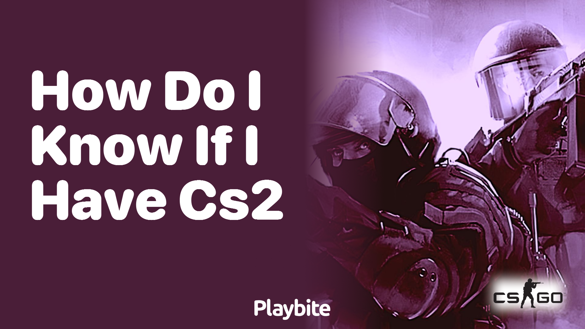 How do I know if I have CS2? - Playbite