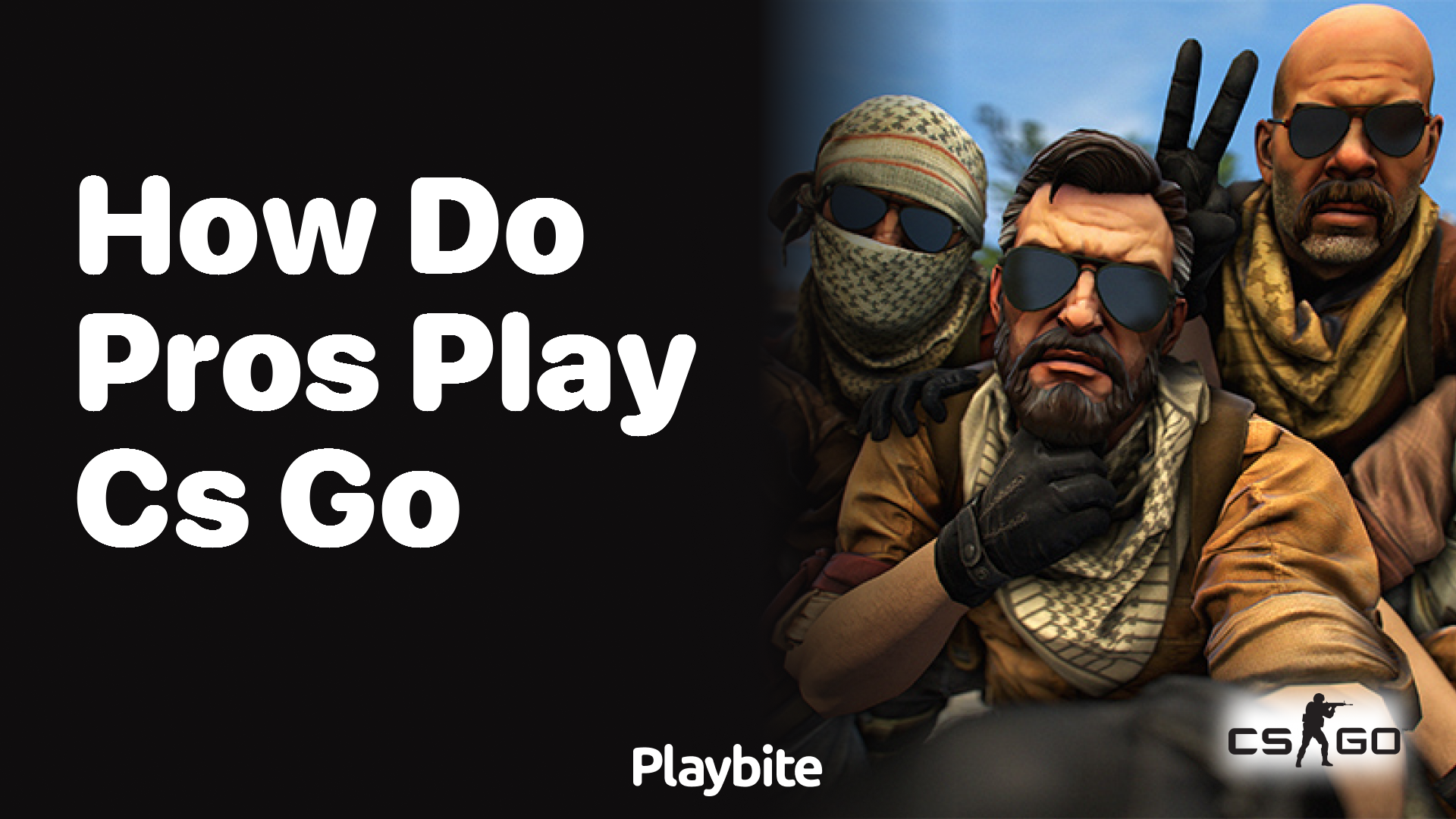 How do pros play CS:GO? - Playbite