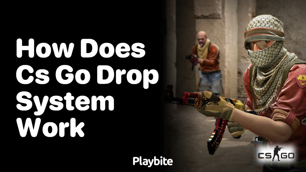 How does the CS:GO drop system work? - Playbite