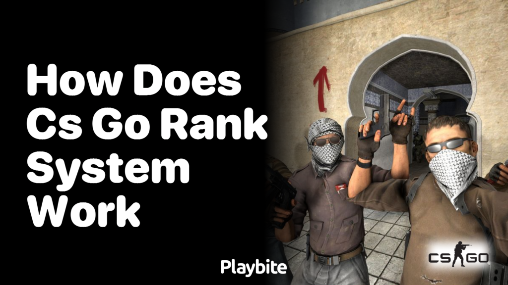How Does CS:GO Rank System Work? - Playbite