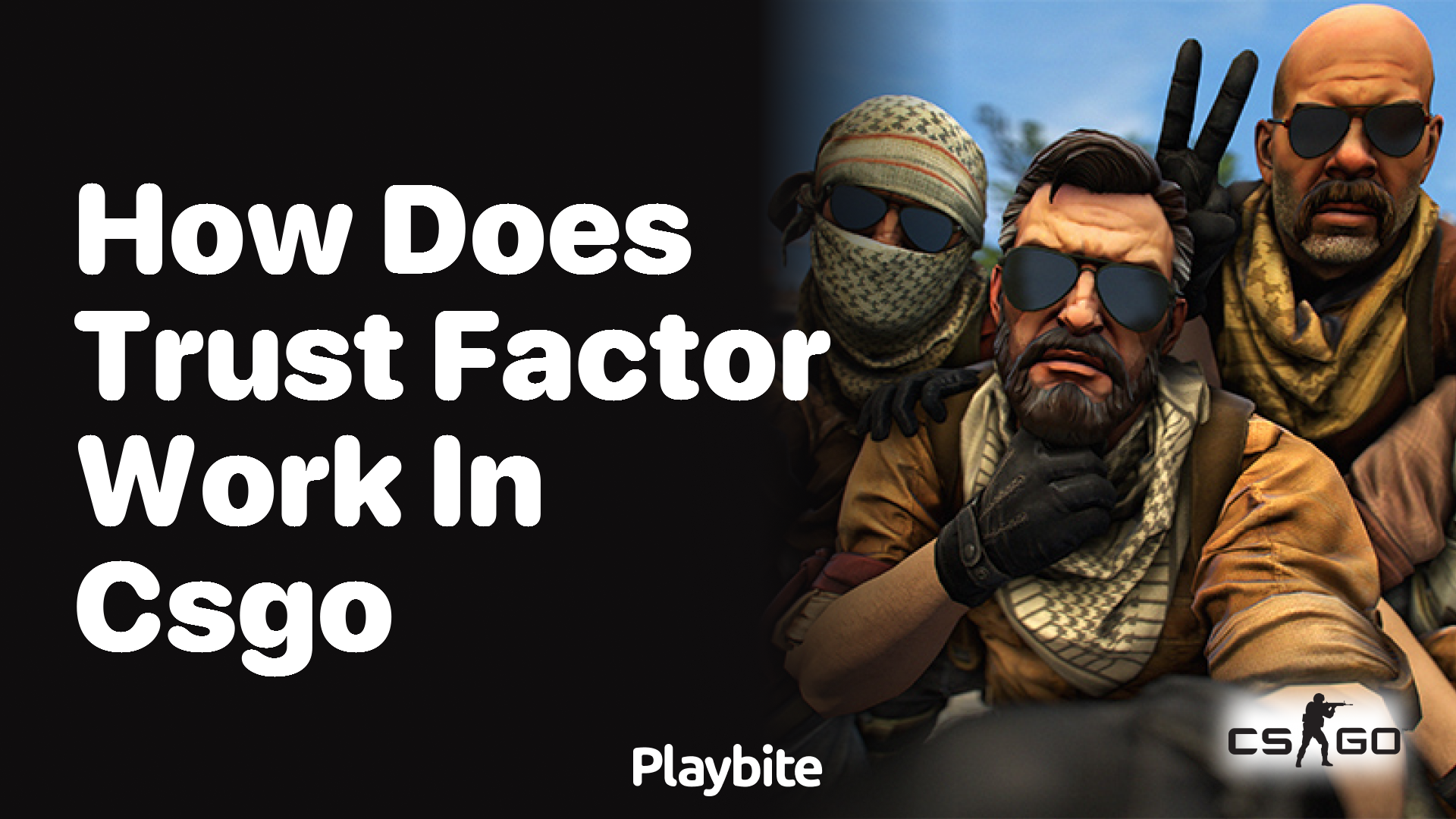 How does Trust Factor work in CS:GO? - Playbite