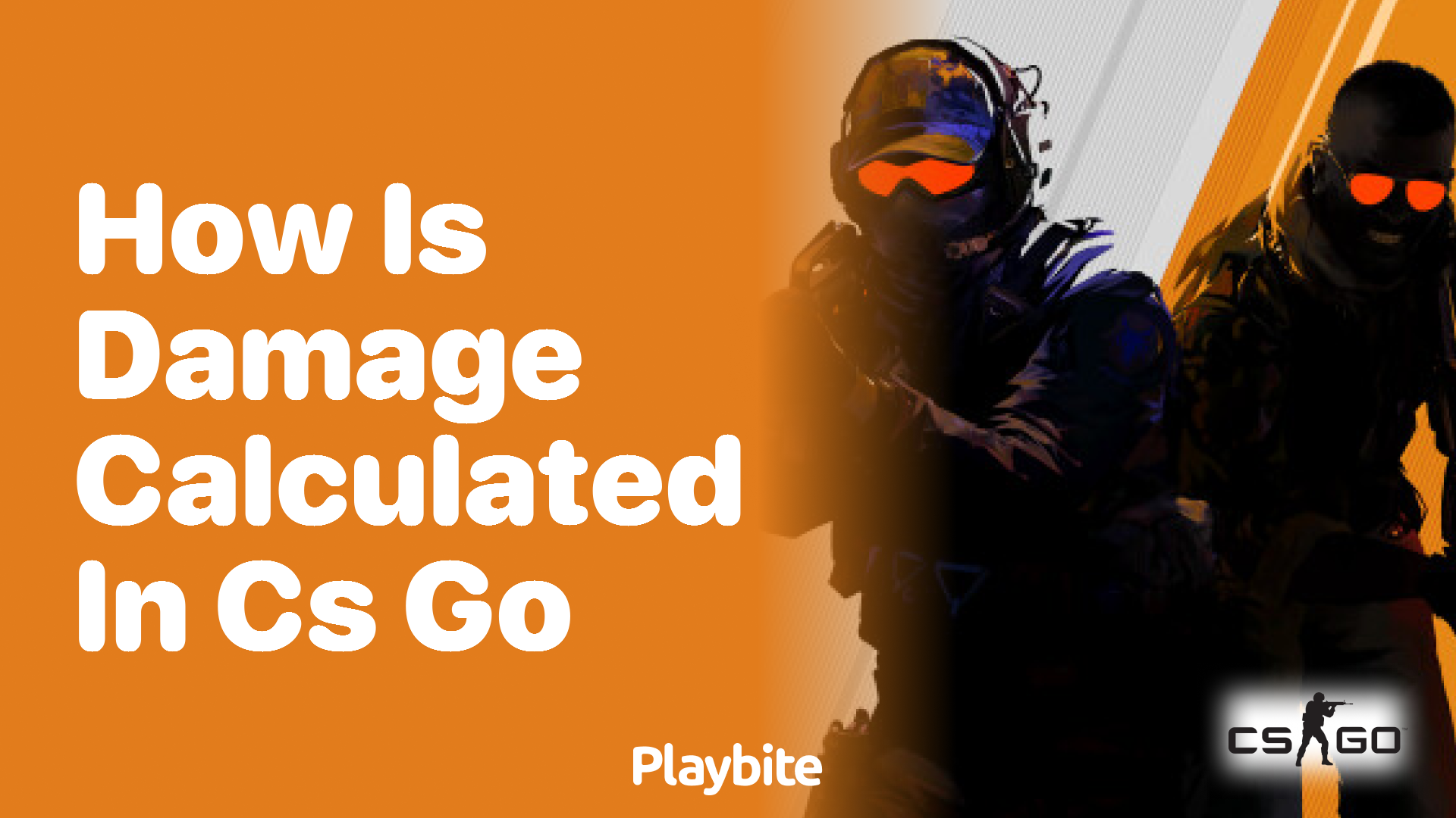 How is damage calculated in CS:GO? - Playbite