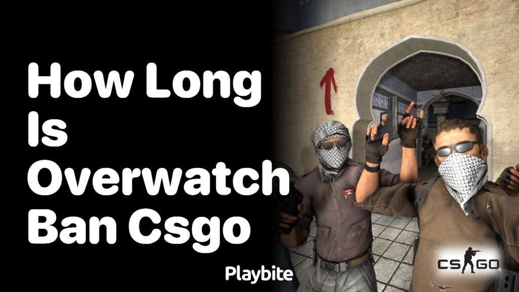 How Long is an Overwatch Ban in CS:GO? - Playbite