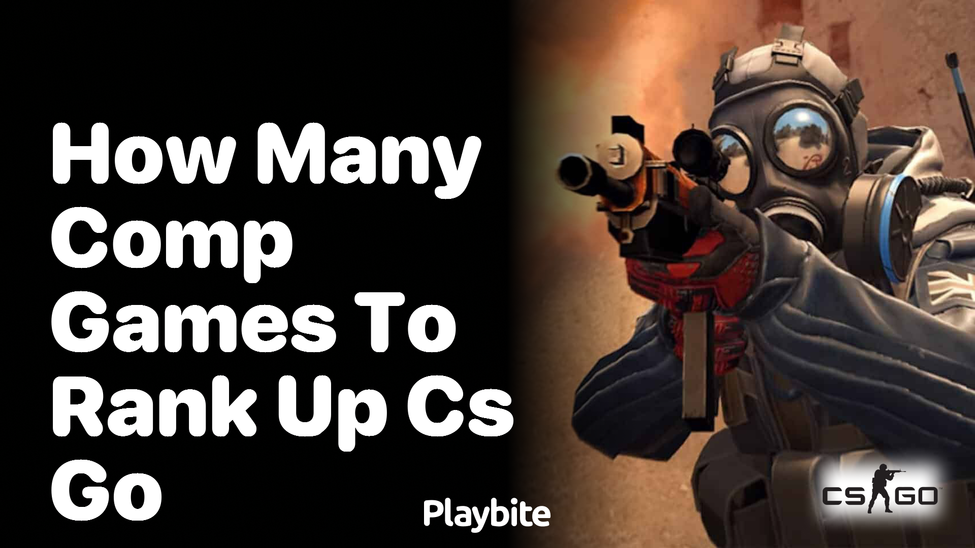 how many comp games to rank up in CS:GO? - Playbite