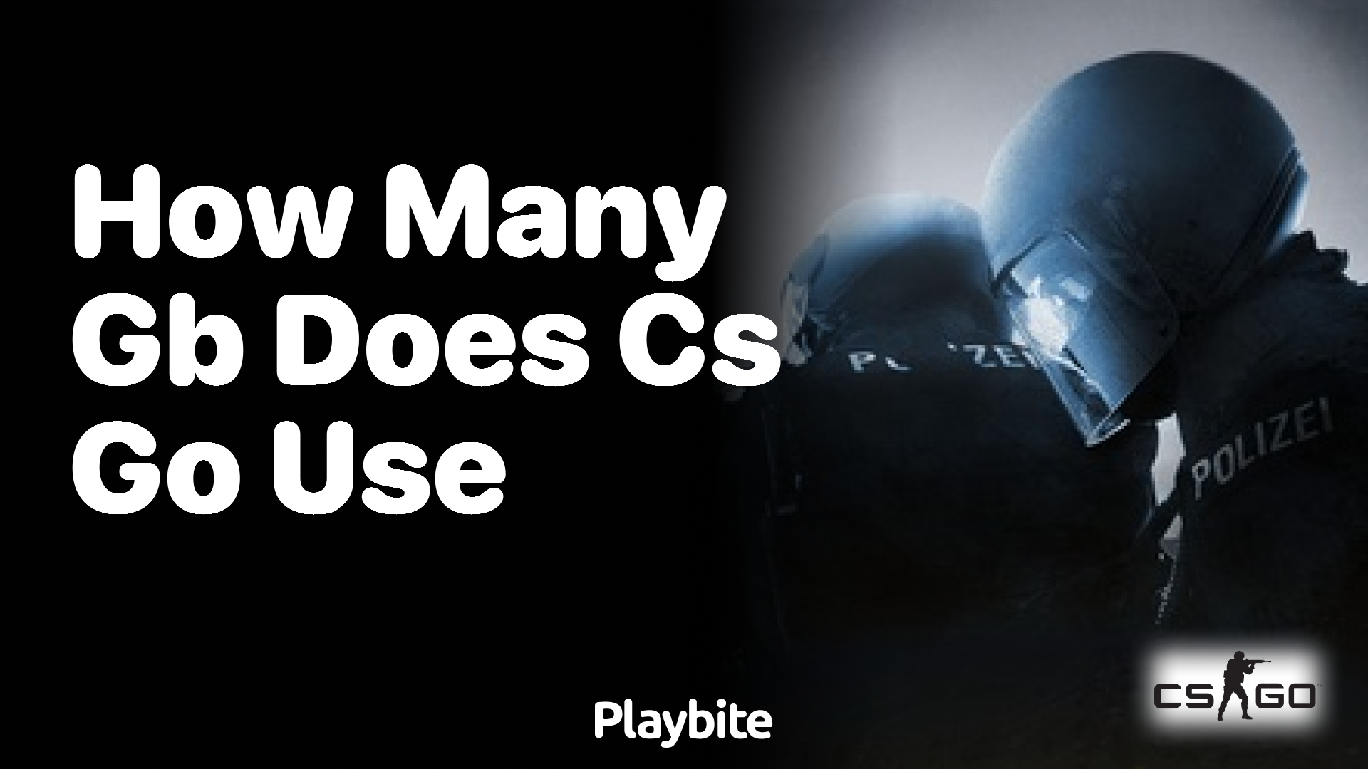 How many GB does CS:GO use? - Playbite