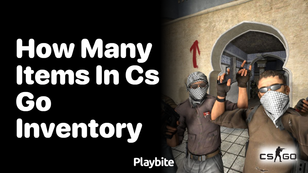 How Many Items Can You Have In Your Cs Go Inventory Playbite