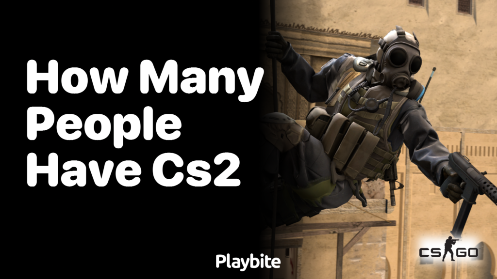 How many people have CS2? - Playbite