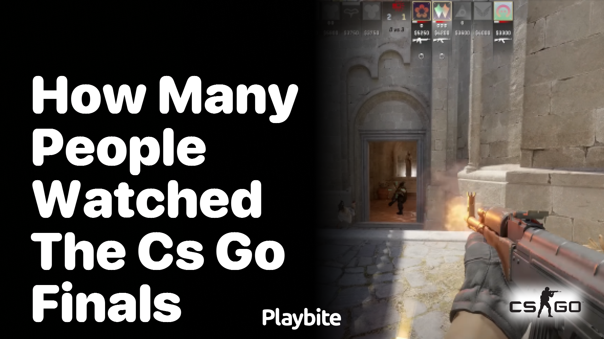 How many people watched the CS:GO finals? - Playbite