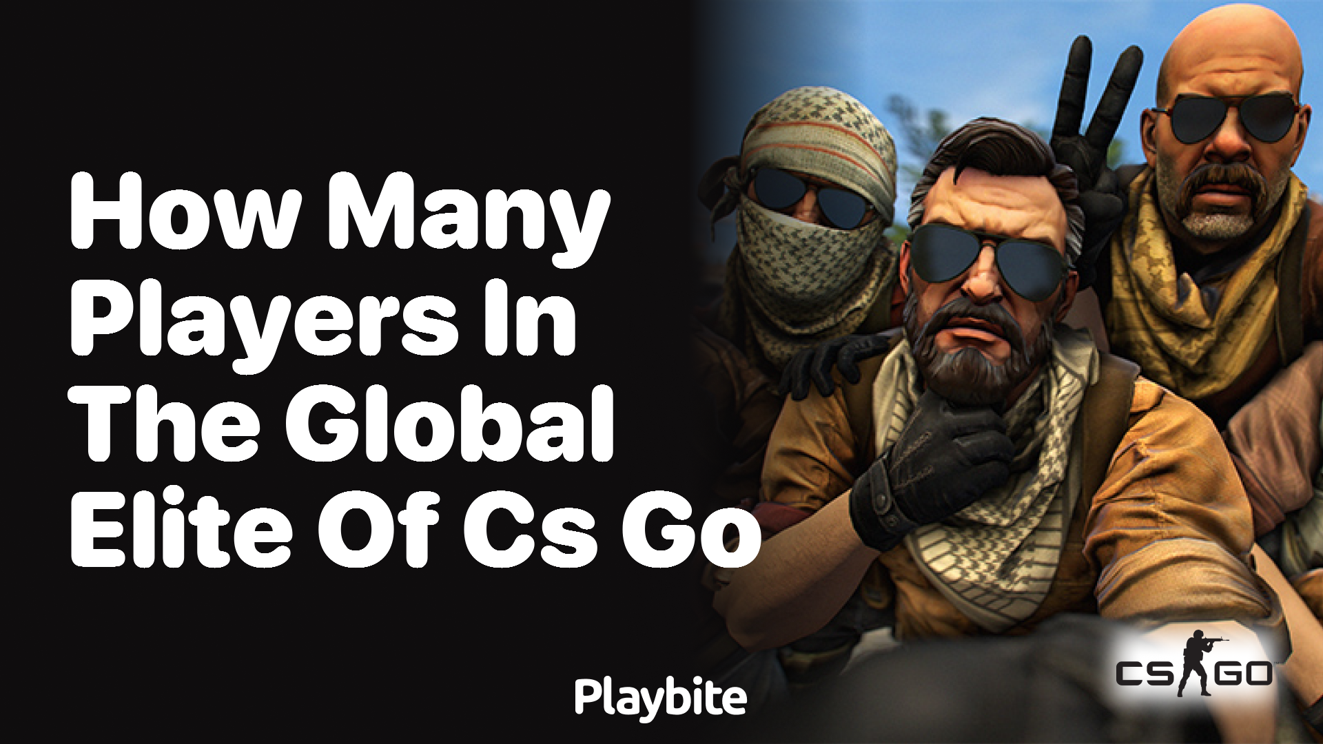 How many players are in the Global Elite rank of CS:GO? - Playbite