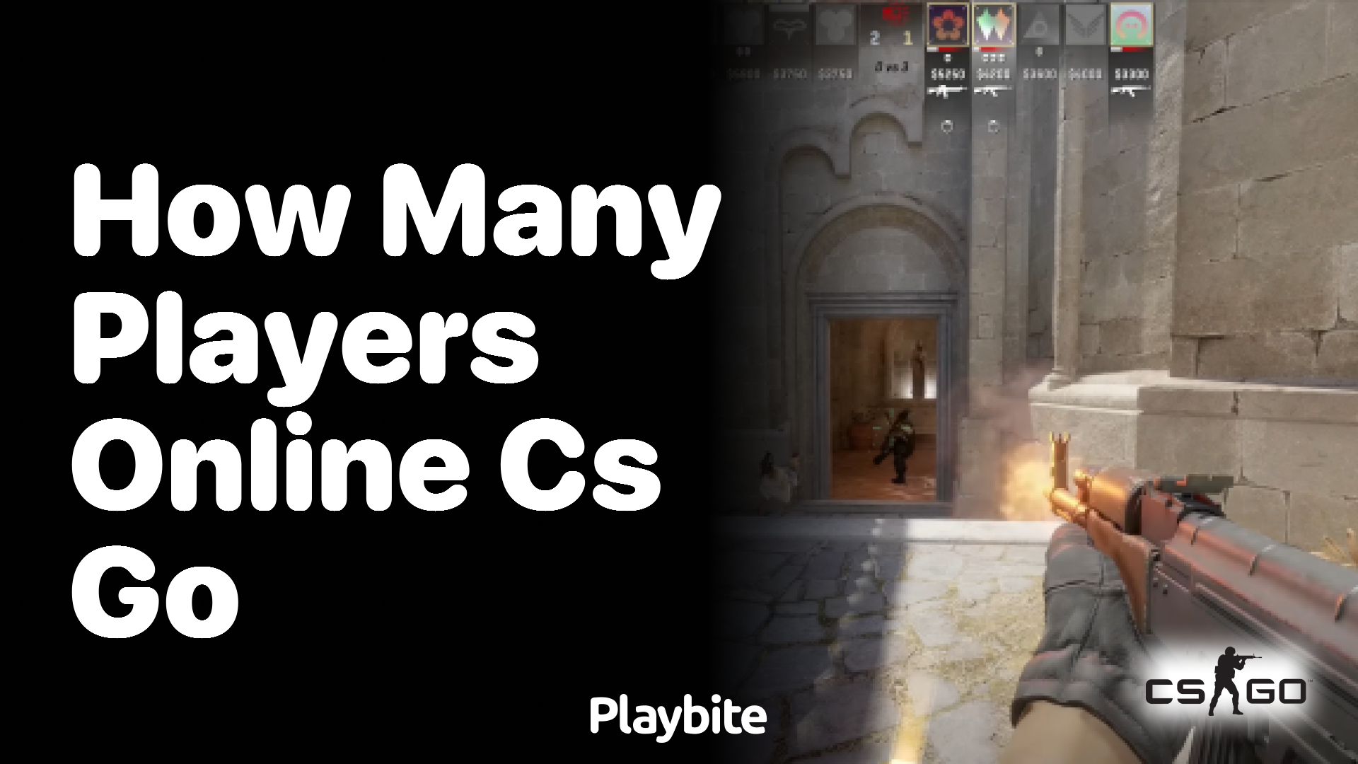 How many players are online in CS:GO? - Playbite