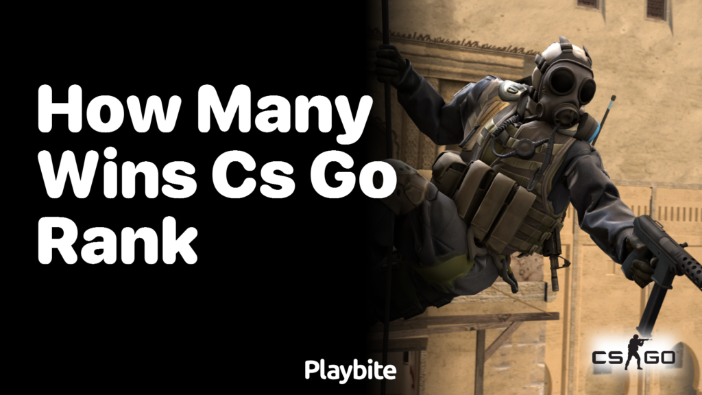 How many wins do you need in CS:GO to get ranked? - Playbite