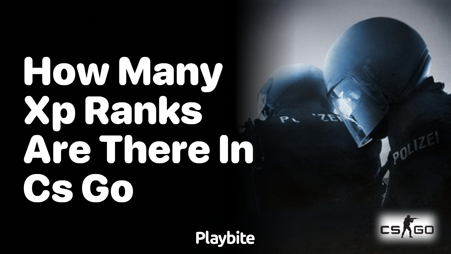 How many XP ranks are there in CS:GO? - Playbite